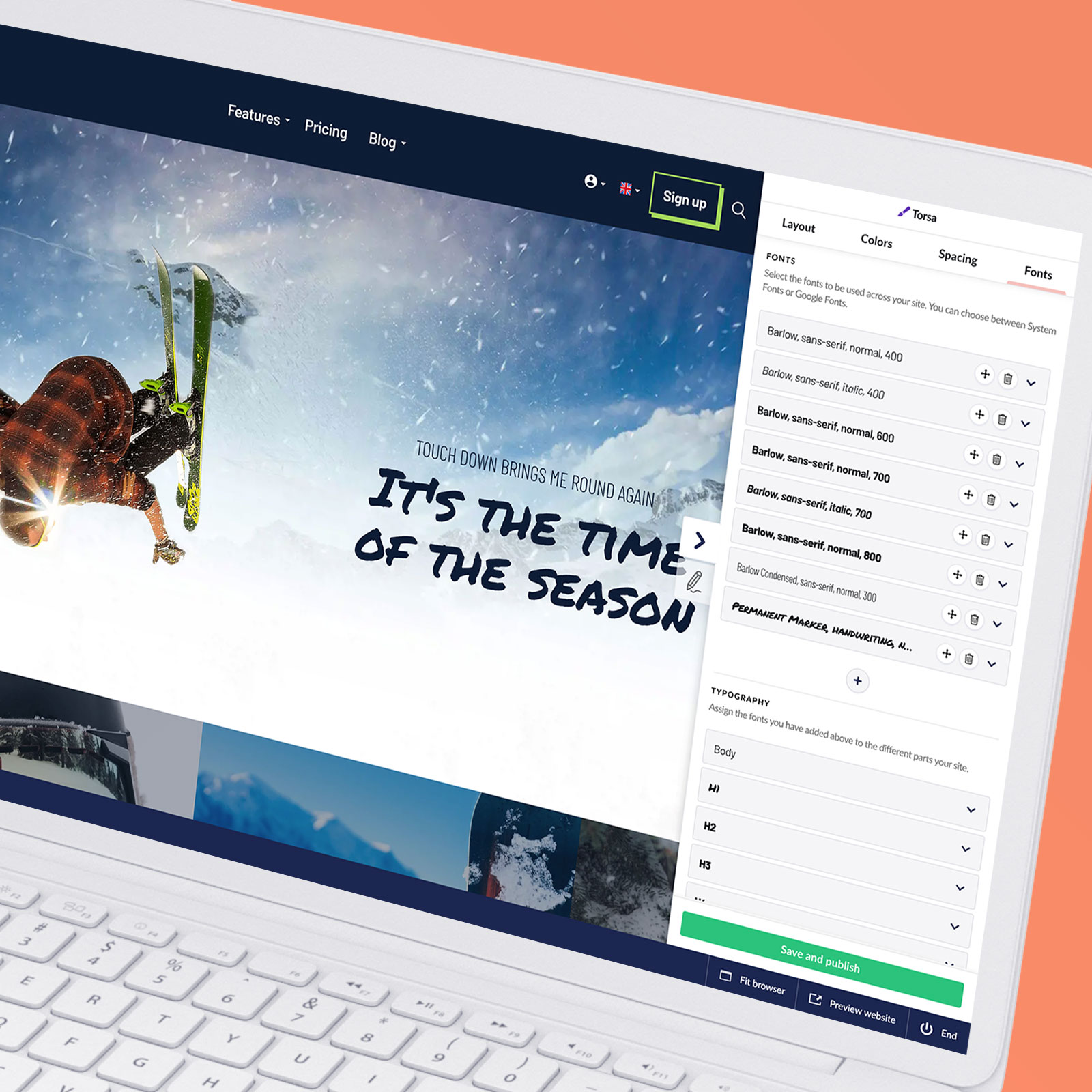 Real-time web design with uSkinned for Umbraco