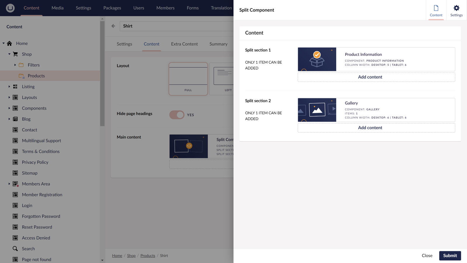 Launch an integrated Shop with uSkinned for Umbraco
