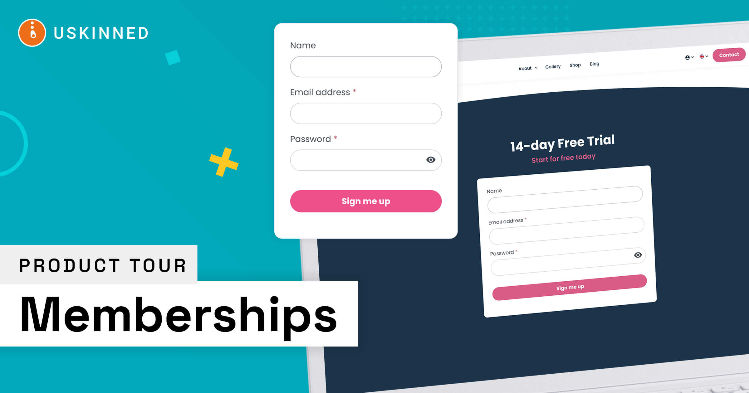 Memberships platform with uSkinned for Umbraco CMS